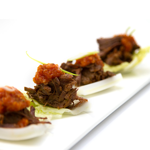 Piedmontese.com | Shredded Short Ribs With Kimchi Ketchup Recipe