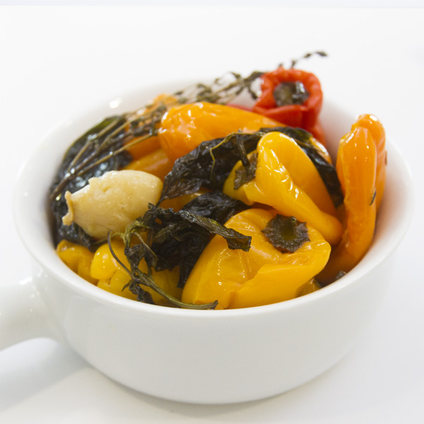 Piedmontese.com | Sweet Pepper Confit With Fresh Herbs Recipe